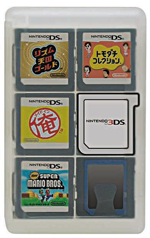Nintendo 3DS - Game Card Cases Clear | XJUGGLER Nintendo 3DS Shop